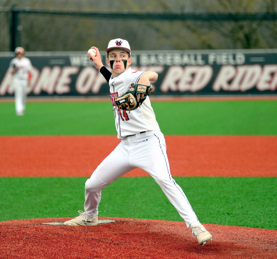 Blue Dons pitchers shut down rival Red Riders for a 3-0 win | News ...